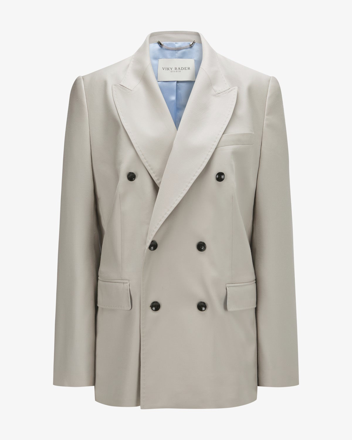 Wooltwill Blazer ”Grace” - Stone – Viky Rader Studio